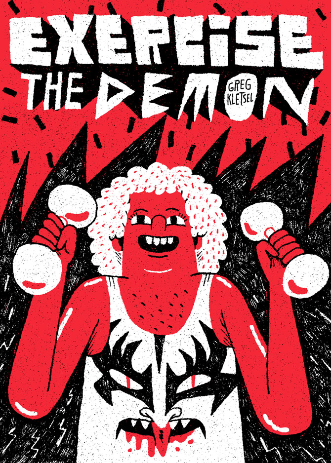 exercise the demon - greg kletsel illustration